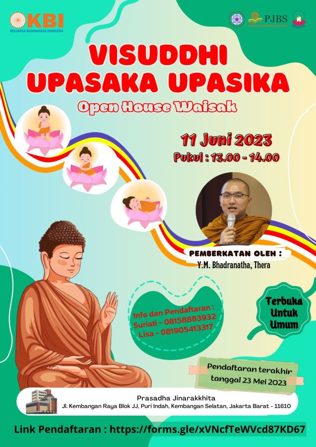 Visudhi Upasaka Upasika " Open House Waisak" | KBI - Keluarga ...