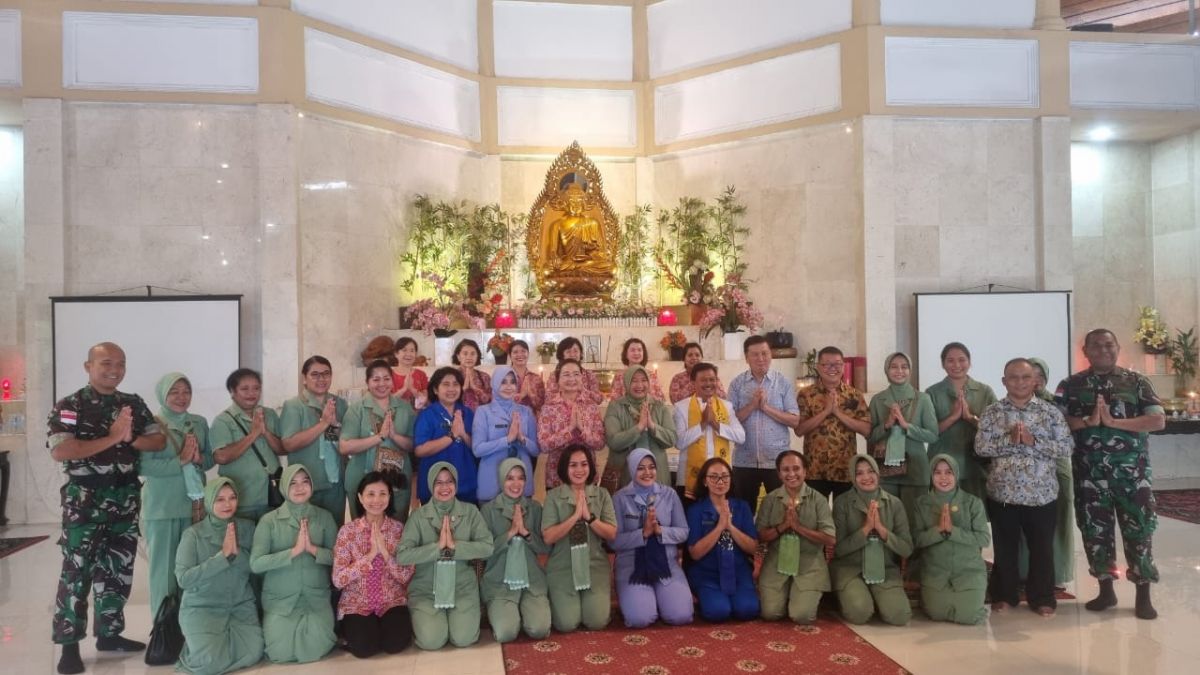 HUT ke 77 Persit Kartika Chandra Kirana, Ibu Panglima Ny. Muhammad ...